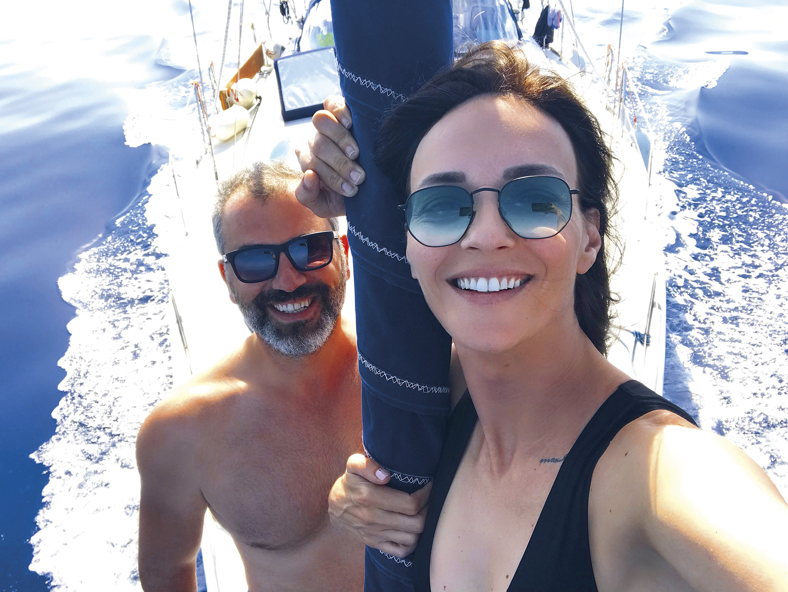 SEMA ŞİMŞEK - ARDA ESEN Sailing Kalamari ile denizlerde...